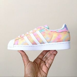 adidas | Shoes | Rare Adidas Superstar Tie Dye Easter | Poshmark